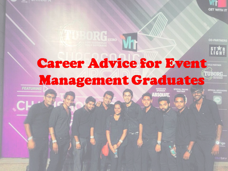 Career Advice for Event Management Graduates - Niem Blog